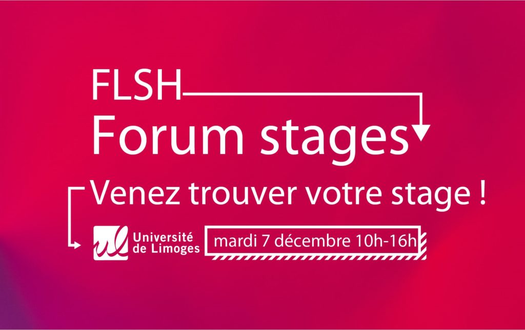 Forum-Stages-FLSH - Direction Orientation, Réussite et Insertion