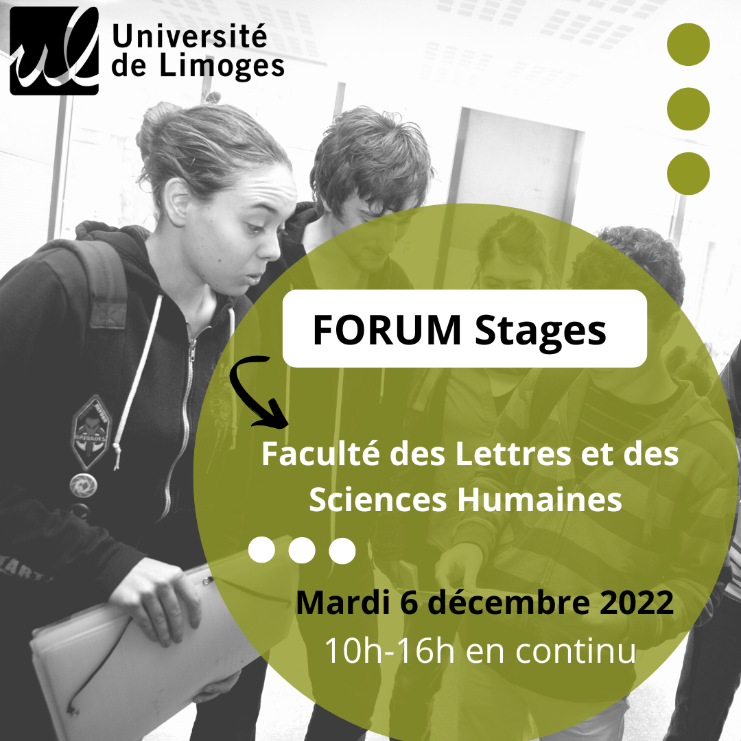 Forum Stages FLSH 2022 - Direction Orientation, Réussite et Insertion