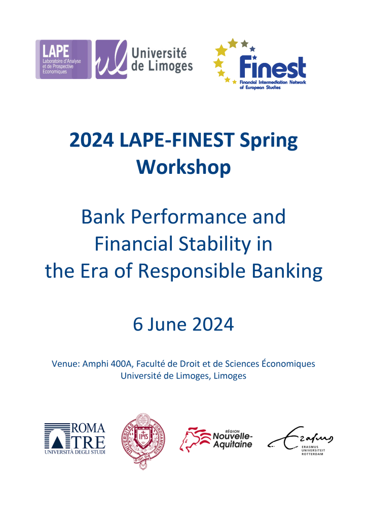2024 LAPE-FINEST Spring Workshop - LAPE