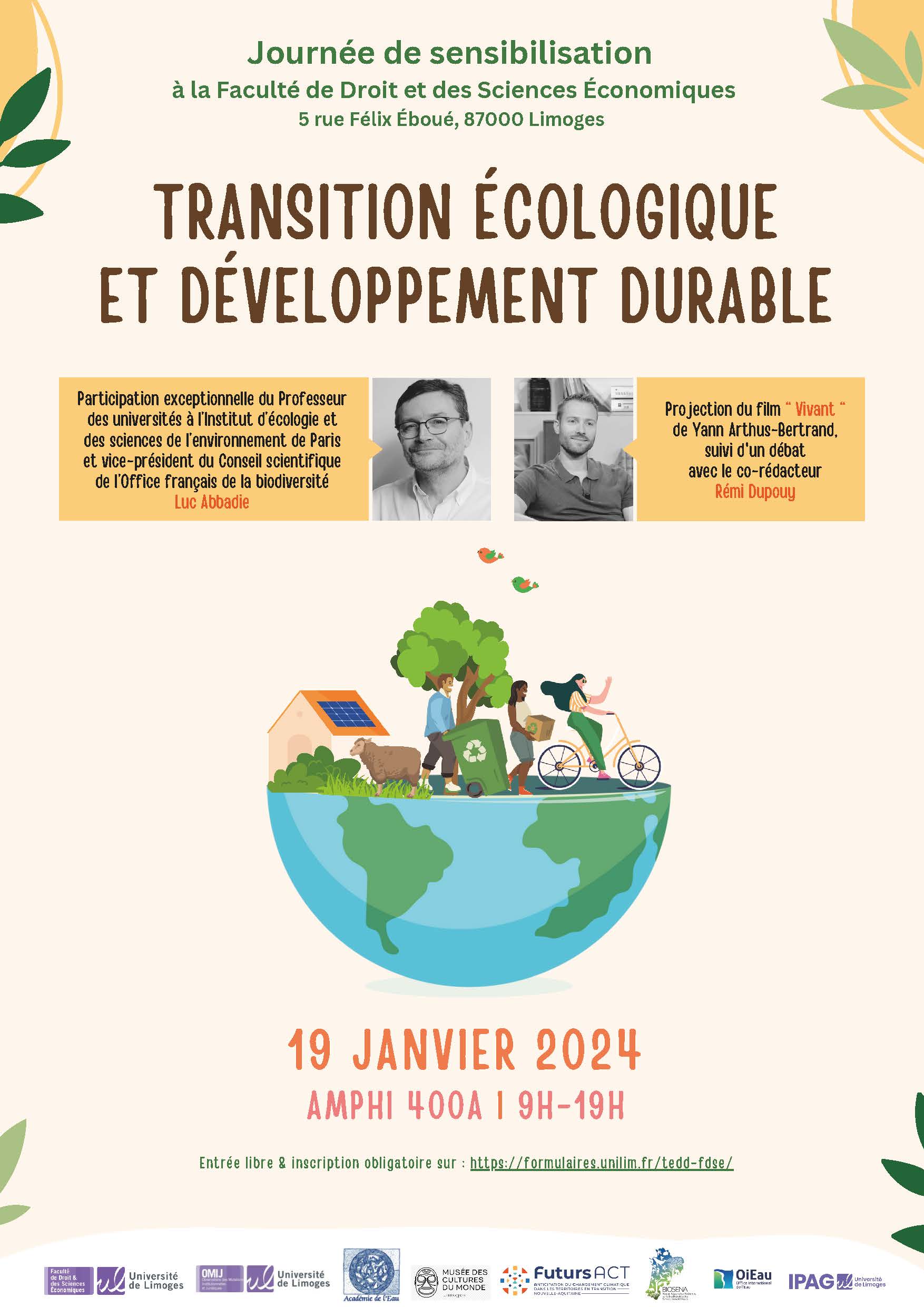 Journée de sensibilisation sur le thème : Transition écologique et ...