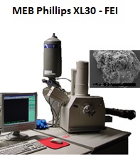 photo MEB XL30 - Service de Microscopie Electronique
