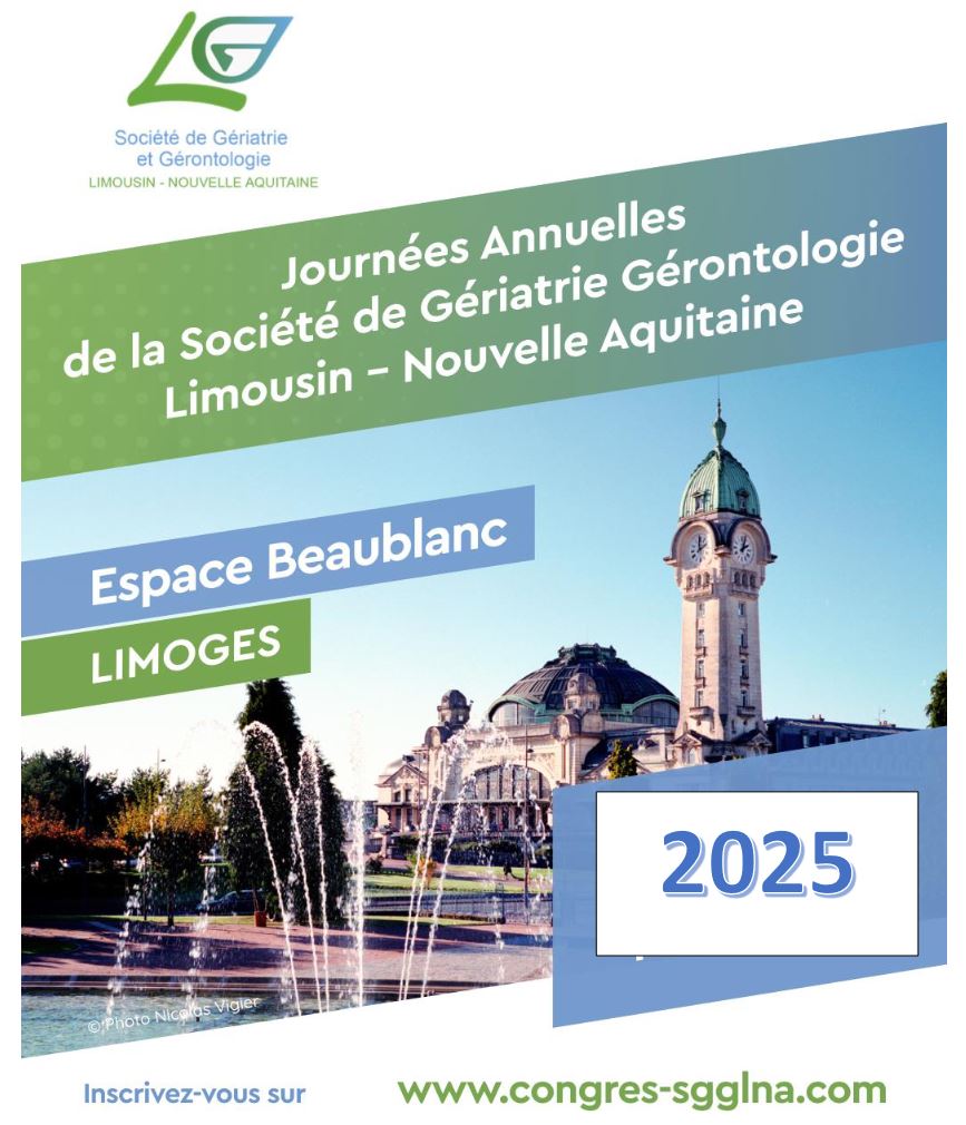 JSGG 2025 - VieSanté VIEILLISSEMENT / FRAGILITE / PREVENTION / E-SANTE