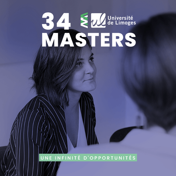 Accompagnement à vos candidatures en Master ! Université de Limoges
